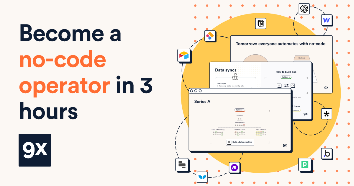 9x | No-Code Operator Crash Course